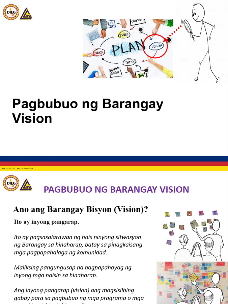 04 Step 3 - Formulating The Barangay Vision | PDF | Sustainability ...