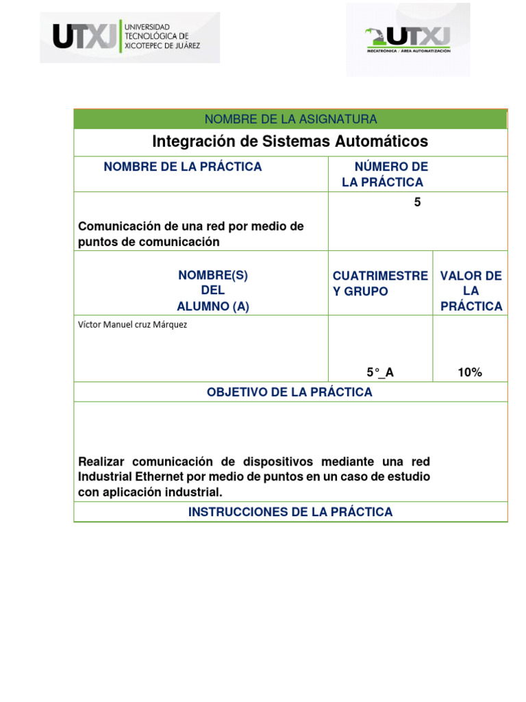 Practica PLC | PDF | Informática | Ingeniería Informática