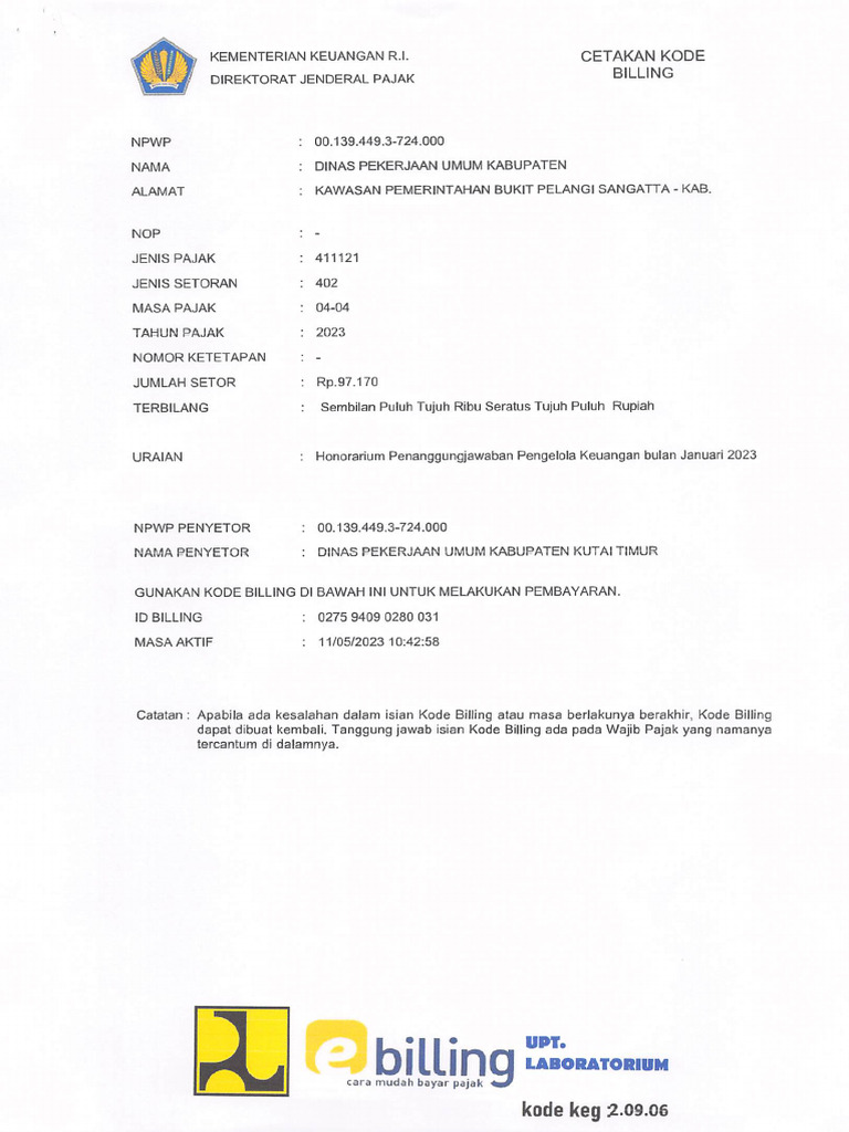 Scan Pajak - GU1 - Cek1 - 0409 | PDF