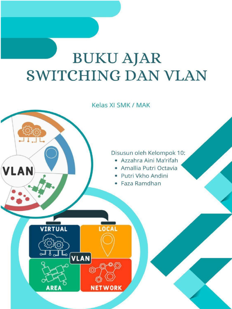 Modul Bahan Ajar Switching Dan Vlan | PDF | Sains & Matematika | Komputer
