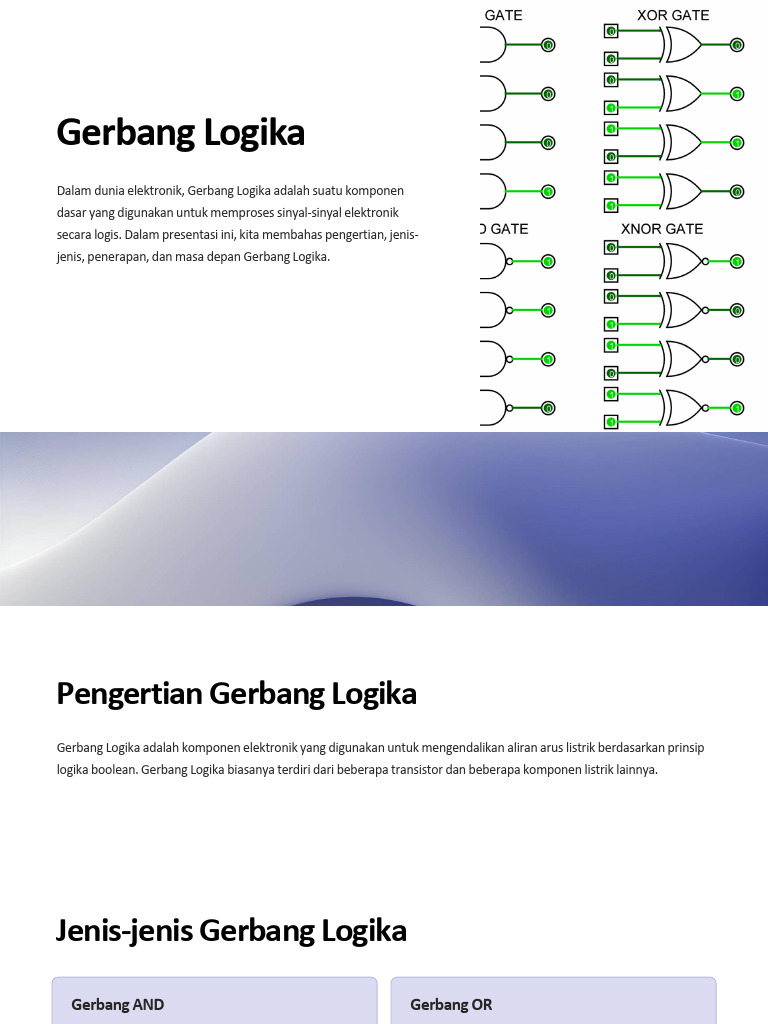 Gerbang Logika | PDF