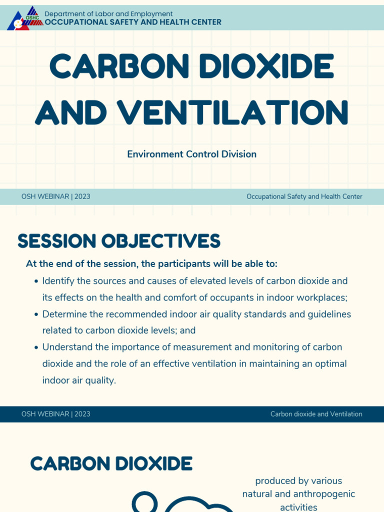Carbon Dioxide and Ventilation | PDF | Carbon Dioxide | Ventilation ...