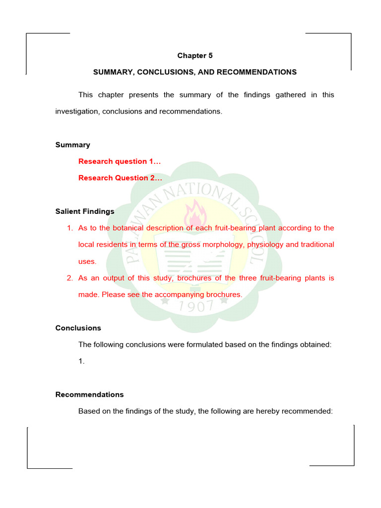 Chapter 5 Sample PNS STEM 2022 Version 1 | PDF