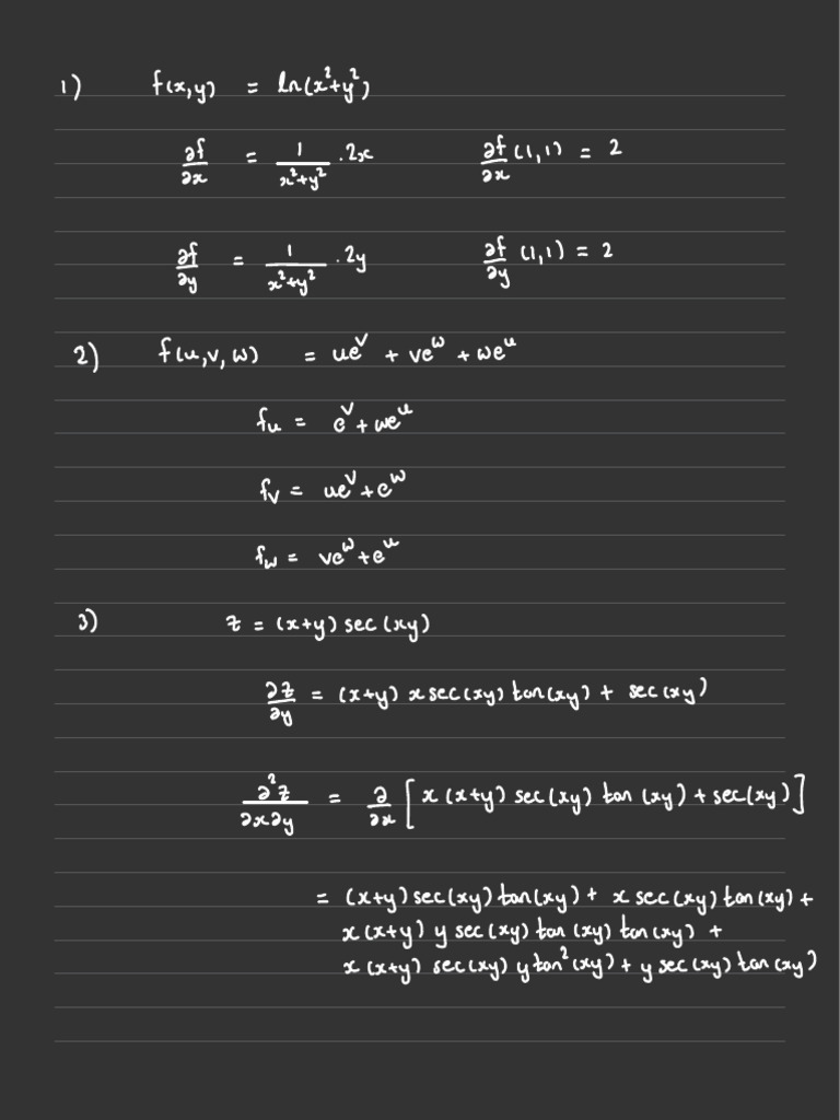 Calculus: Tangent Planes & Critical Points | PDF | Analytic Geometry ...