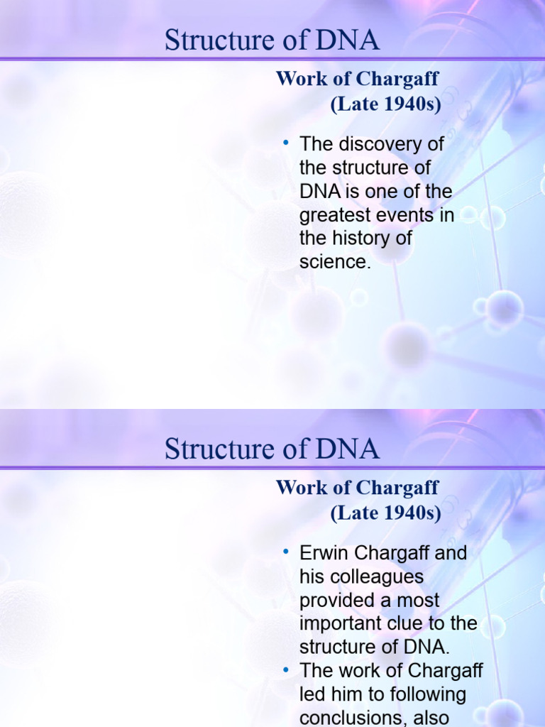 Lesson 8 Structure of DNA | PDF | Language Arts & Discipline | Science ...