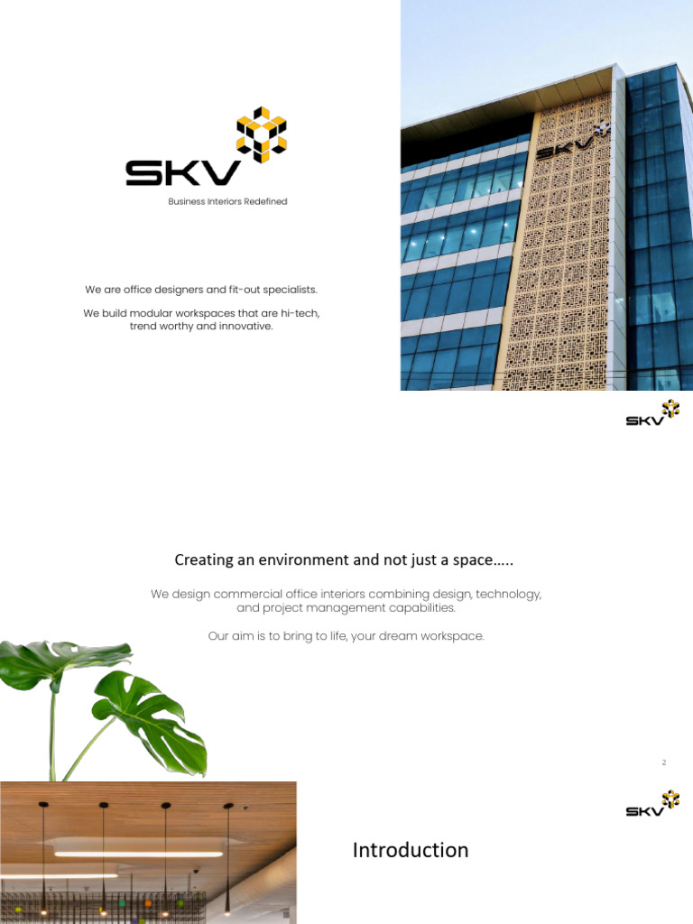 Company Deck - SKV | PDF | Sustainable Design | Engineering