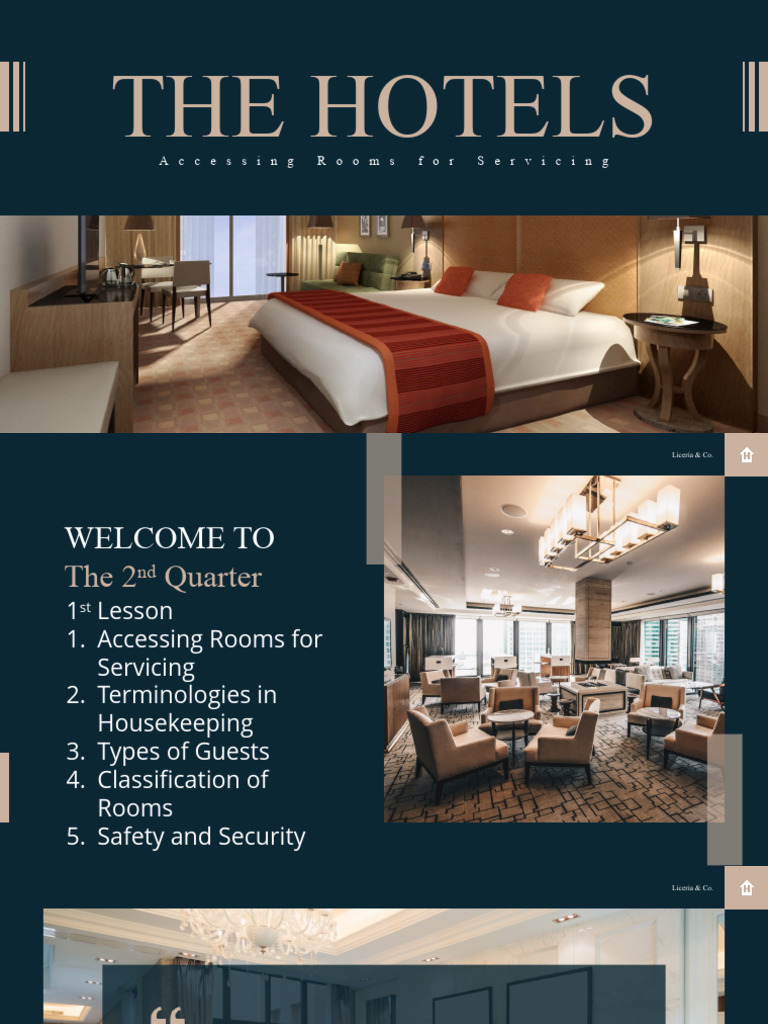 Hotel Housekeeping and Room Services Guide | PDF | Housekeeping ...