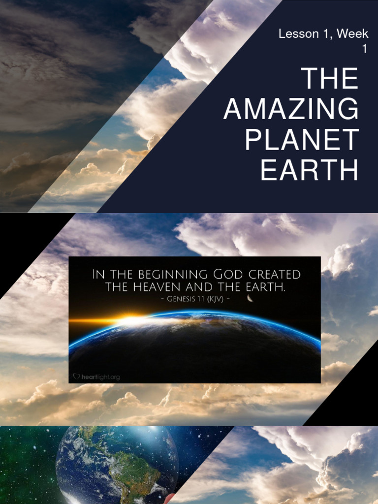 The Amazing Planet Earth | PDF | Atmosphere Of Earth | Atmosphere