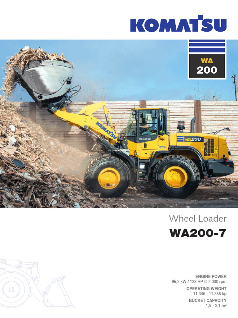 Wa200-7 Venss05202 1702 | PDF | Engines | Manufactured Goods