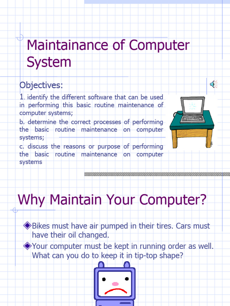 Maintaining Your Computer | PDF