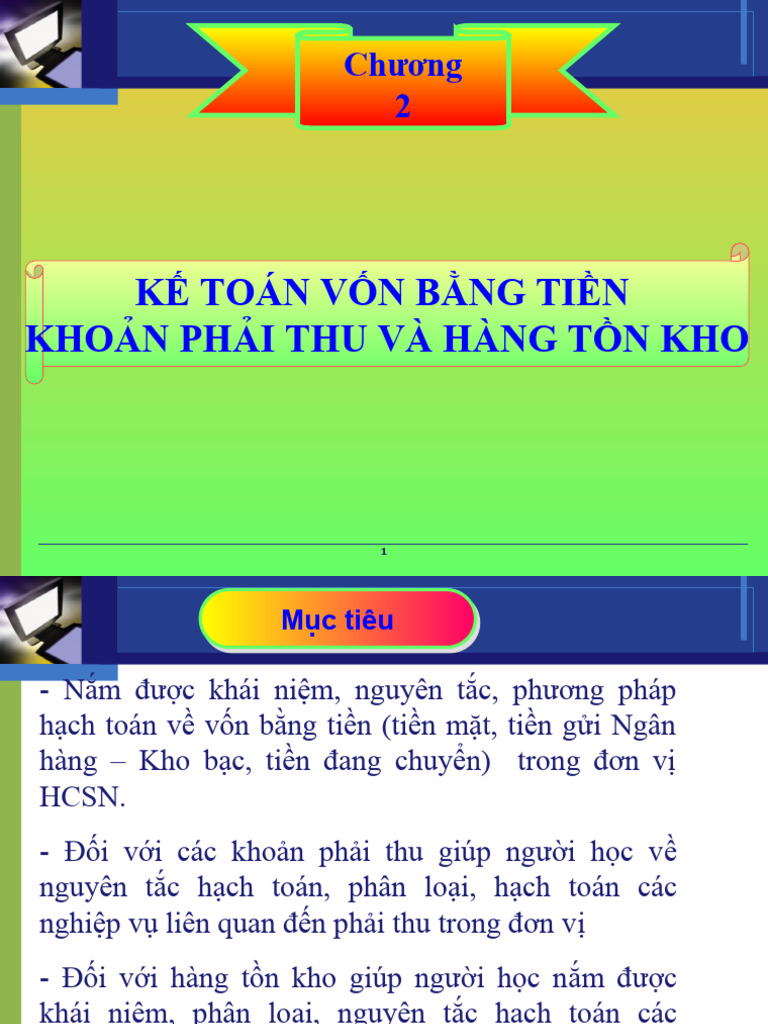 Chuong-2 - KẾ TOAN VỐN BẰNG TIỀN (KT HCSN) TT 107 | PDF