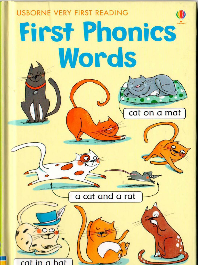 Usborne Very First Reading - First Phonics Words | PDF | Word | Linguistics