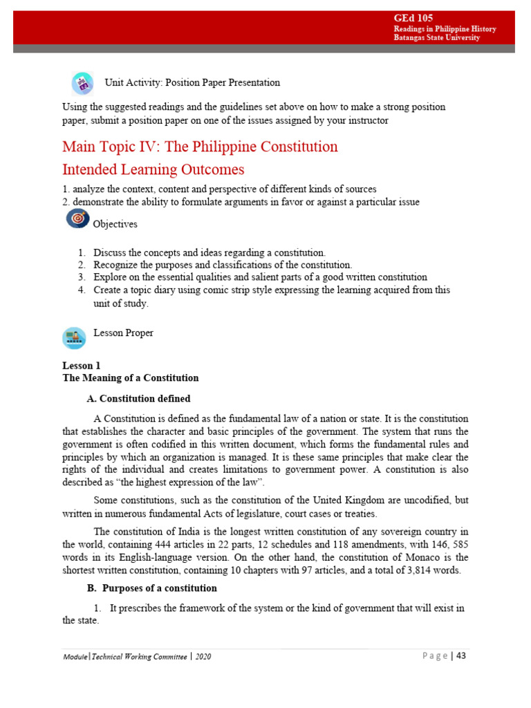 RPH Module | PDF | President Of The Philippines | World Politics