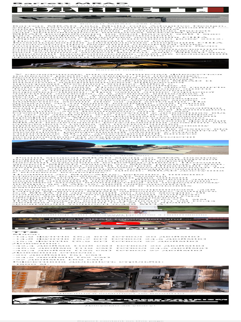 Barrett MRAD - Telegraph | PDF