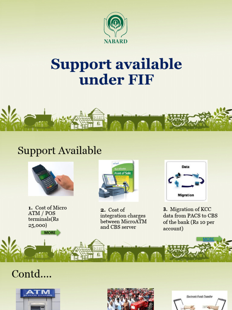 3.presentation Support Available From FIF | PDF | Emv | Service Industries