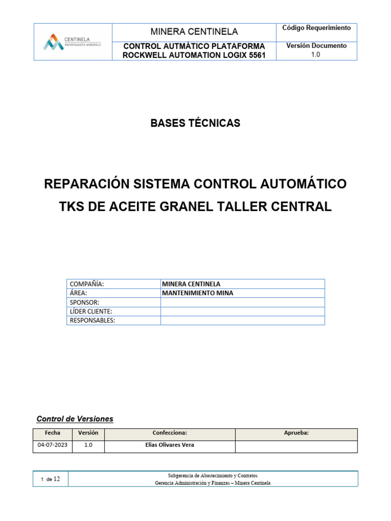 BT Control Automatico | PDF | Controlador lógico programable