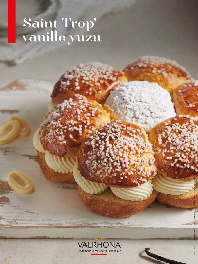 Recette - Saint Trop Vanille Yuzu | PDF | Chocolat | Beurre