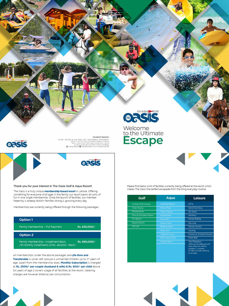 The Oasis Info | PDF