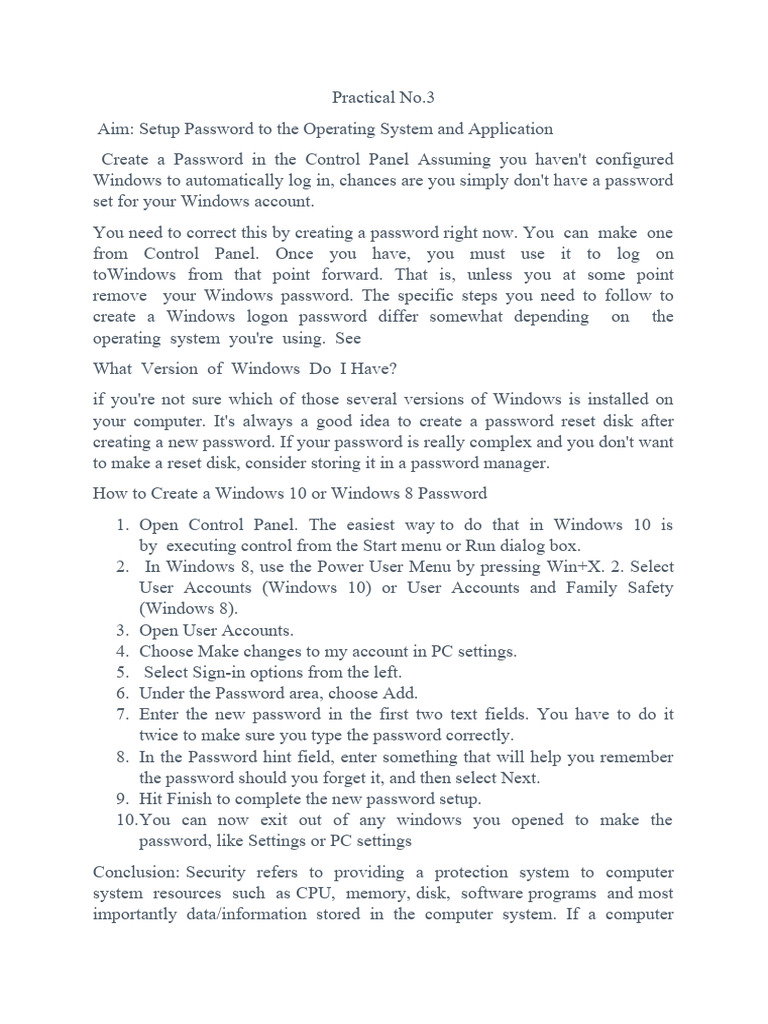 Practical No3 | PDF