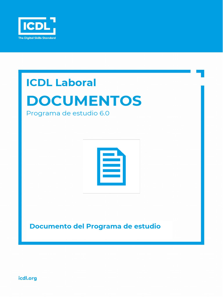 ICDL Documentos 6.0 | PDF | Archivo de computadora | Software de la ...