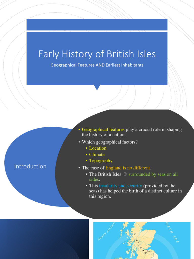 1-Geo Features and Early Inhabitants | PDF | Celtic Britons | Great Britain