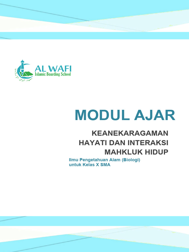 Modul Ajar Biologi Kelas X, Edit 24 Jan 2024 | PDF