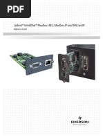 Liebert-IntelliSlot-Unity-Card - SNMP & MODBUS USER MANUEL | PDF | Ip ...