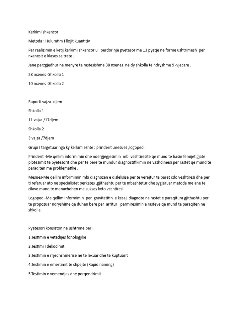 Kerkimi Shkencor Pdf