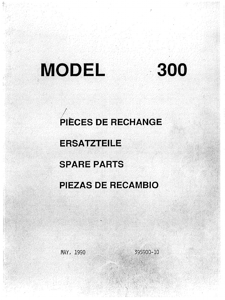 Elna 300 Parts List | PDF