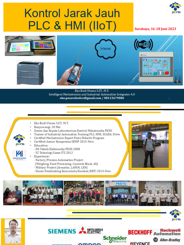 Plc-Hmi Iot - 16062023 | PDF | Internet Of Things | Programmable Logic Controller