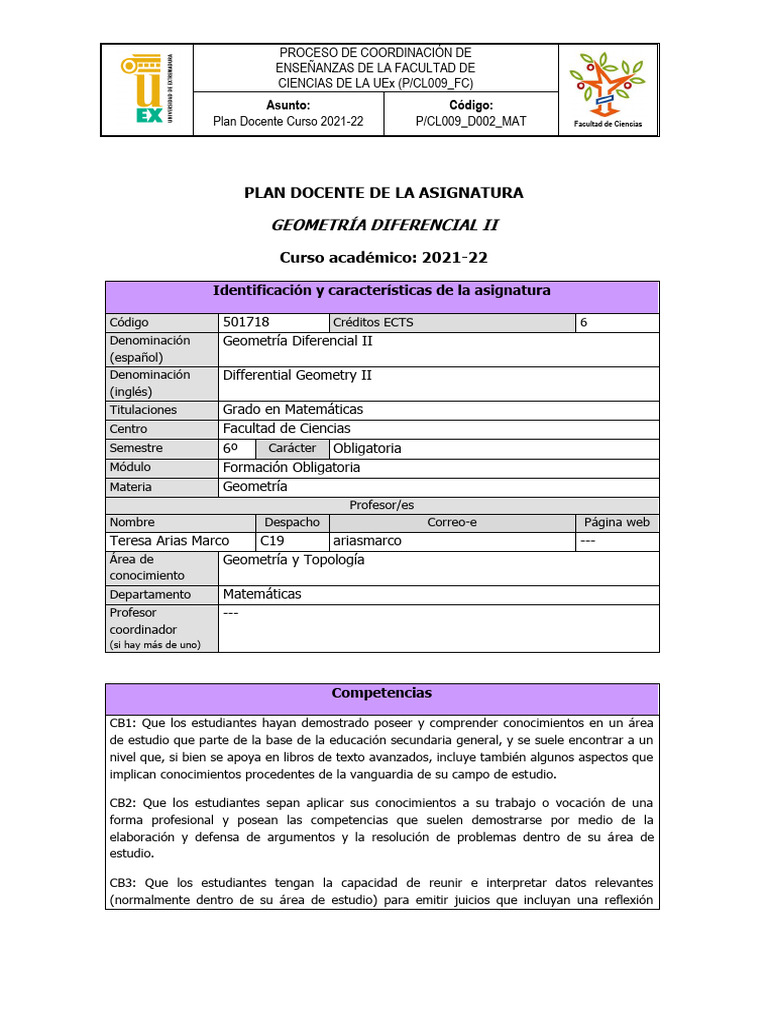 501718-Geometría Diferencial 2 | PDF | Colector | Matemáticas