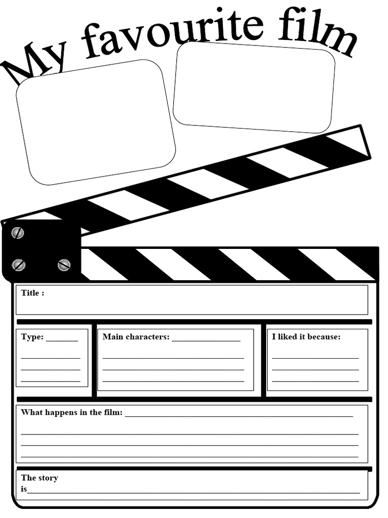 My Favourite Film - Project | PDF