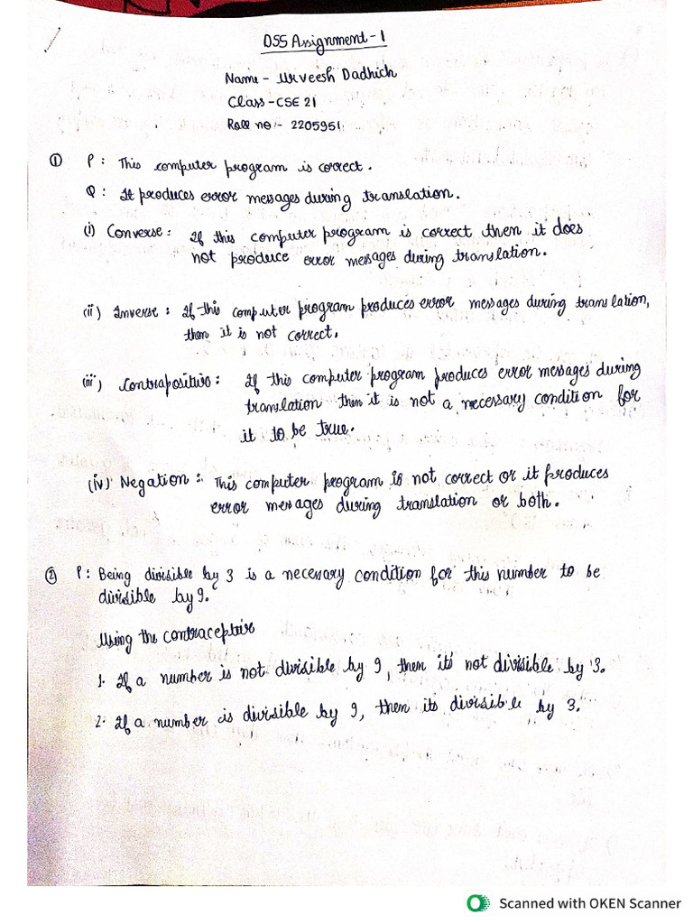 DSS Assignment - 1 | PDF