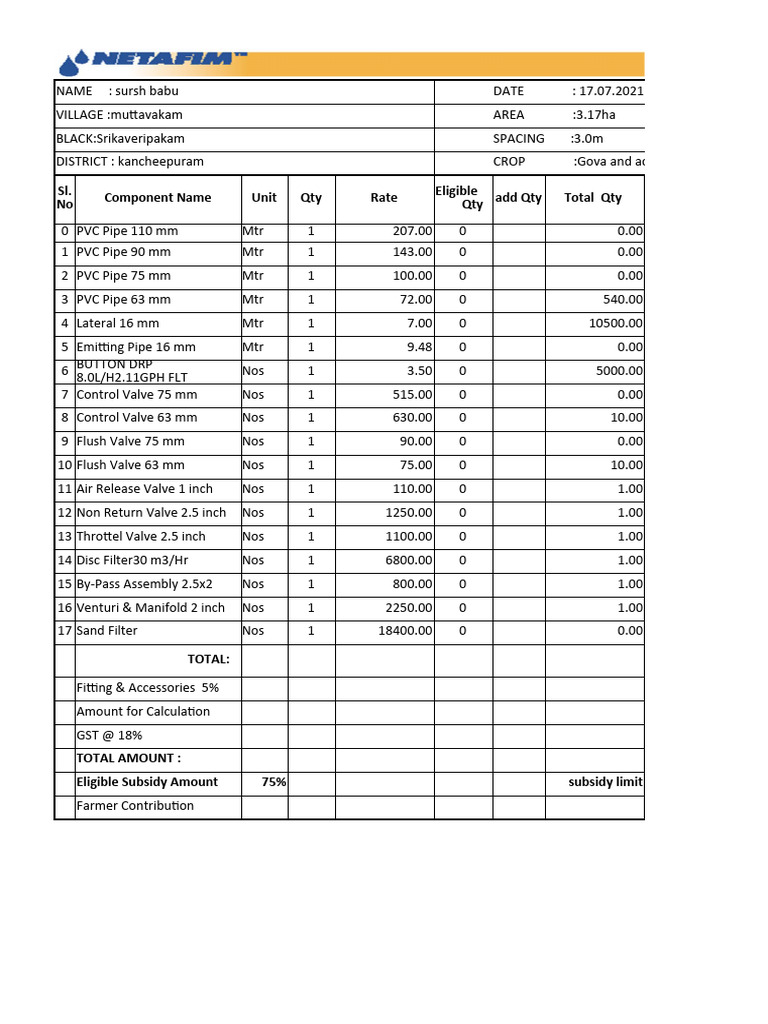 Quotation | PDF | Energy Technology | Hydraulic Engineering