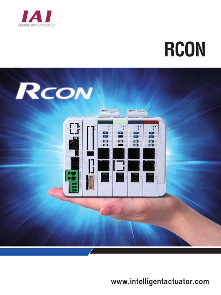 RCON Actuator Control System Guide | PDF | Capacitor | Power Supply