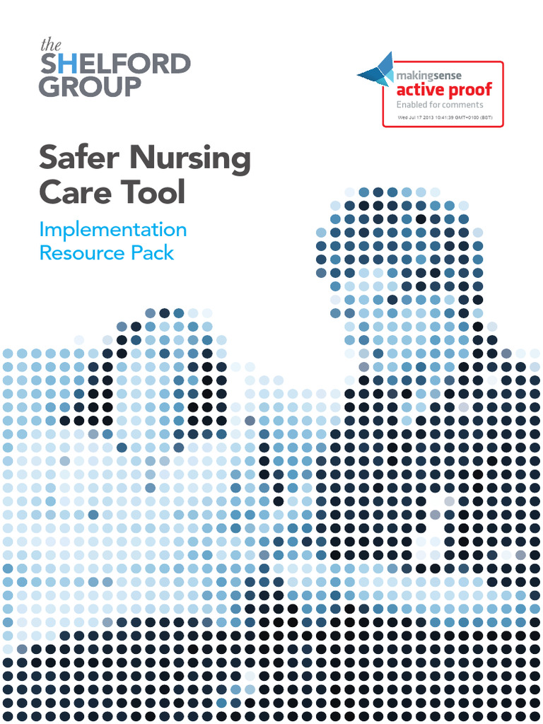 Safer Nursing Care Tool Guide | PDF | Nursing | National Health Service