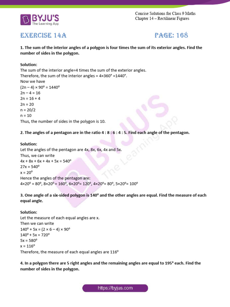 Selina Solutions Class 9 Maths Chapter 14 Rectilinear Figures | PDF | Rectangle | Geometric Shapes