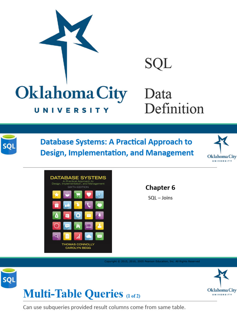 Joins | PDF | Table (Database) | Data Management