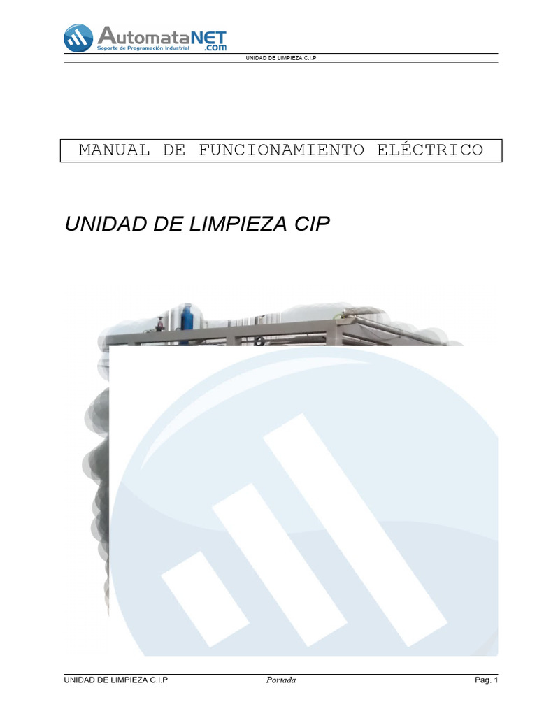 Manual CIP 140110 | PDF | Ingenieria Eléctrica | Agua