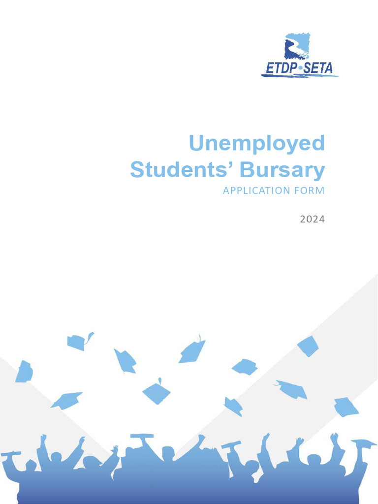 Unemployed Students' Bursary APPLICATION FORM | PDF | Vocational ...