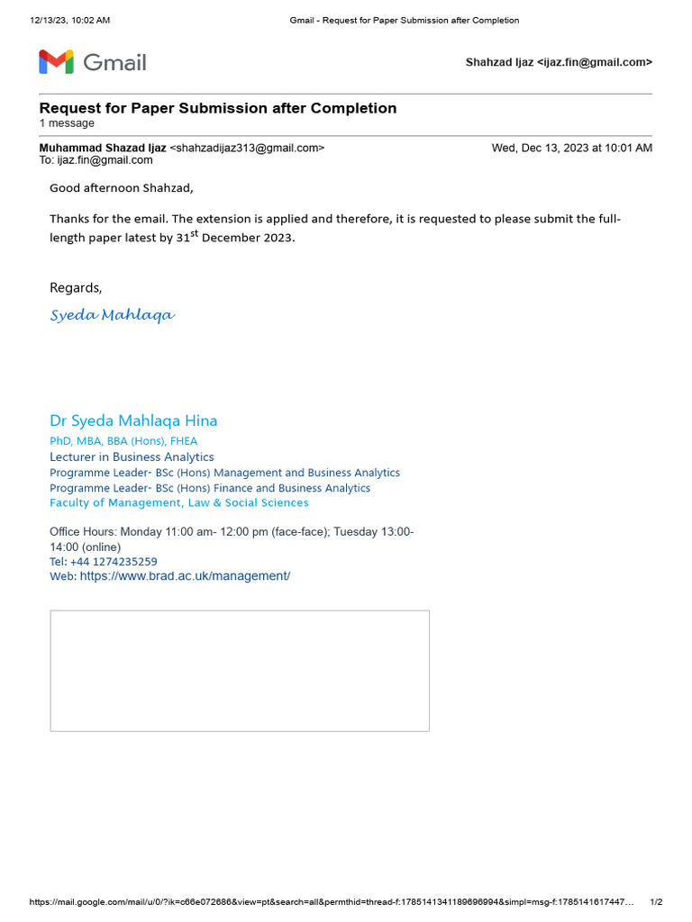 Paper Submission Request Deadline | PDF | Titles | Academic Degree