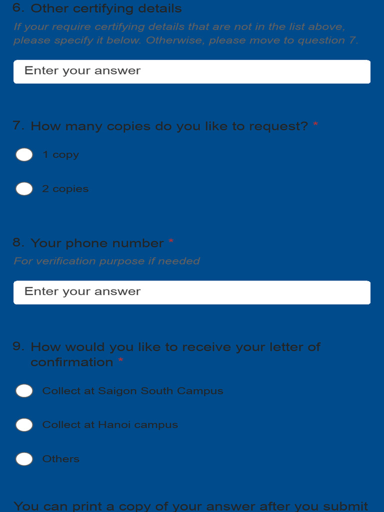 Request For An Rmit Letter of Confirmation | PDF | Career & Growth