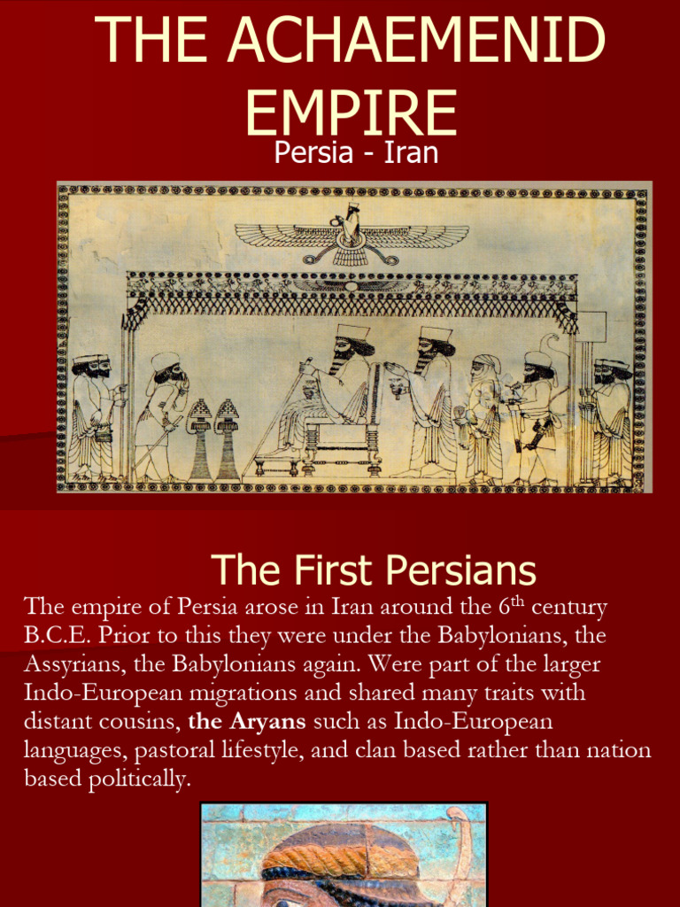 Overview of the Achaemenid Empire | PDF | Achaemenid Empire ...