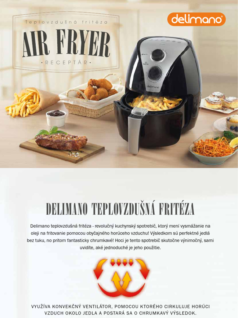 Delimano-Air Fryer Recepty | PDF