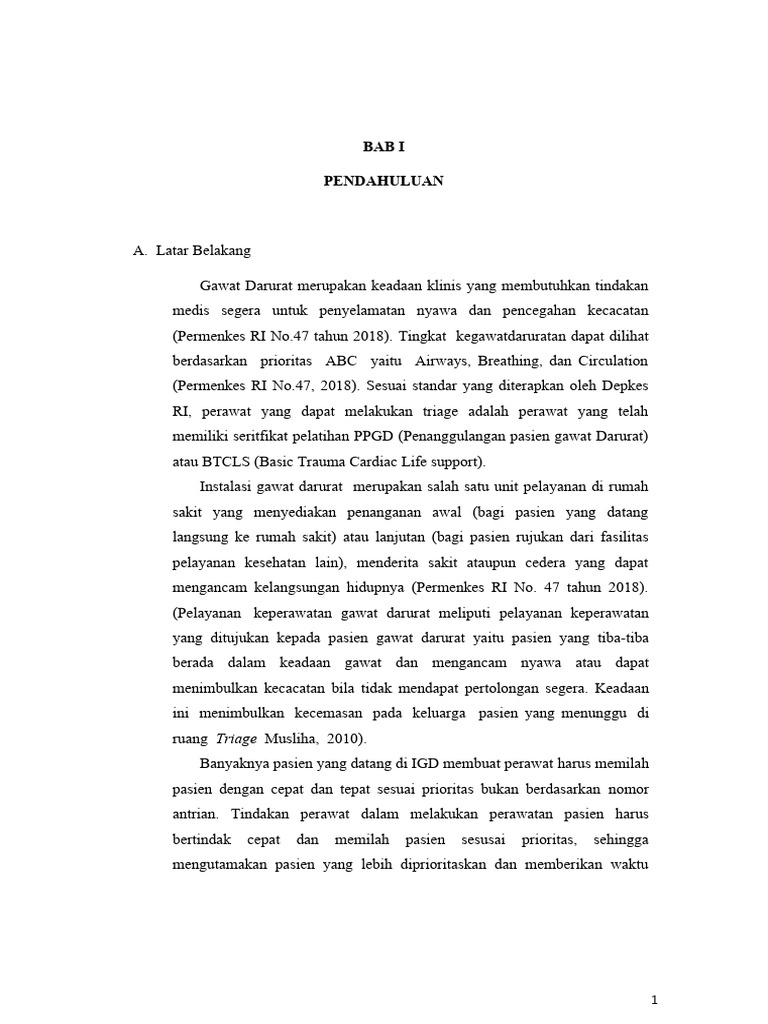 Proposal Bab 1 Acc Pak Indra | PDF