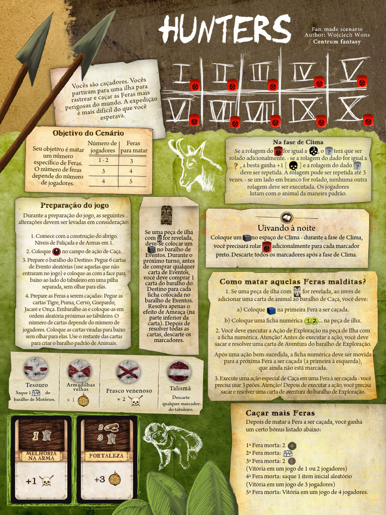 Robinson Crusoe Ave Cenario Oficial Traduzido H 151525 | PDF | Caça