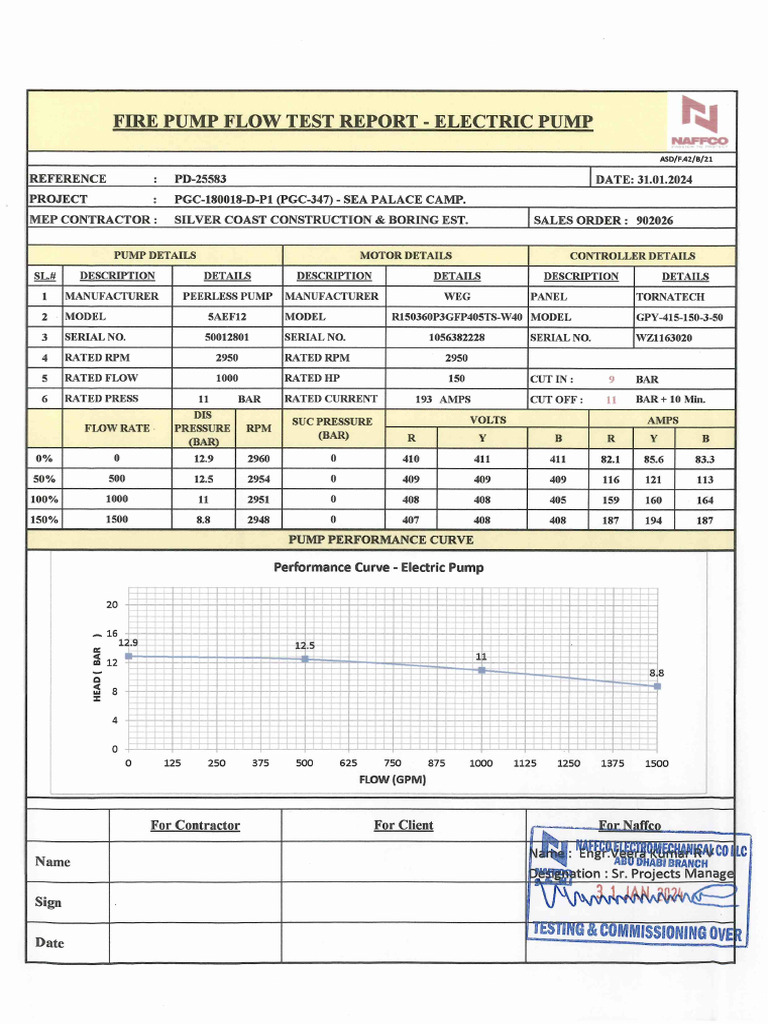 25583-Ep & DP Flow Test Report | PDF
