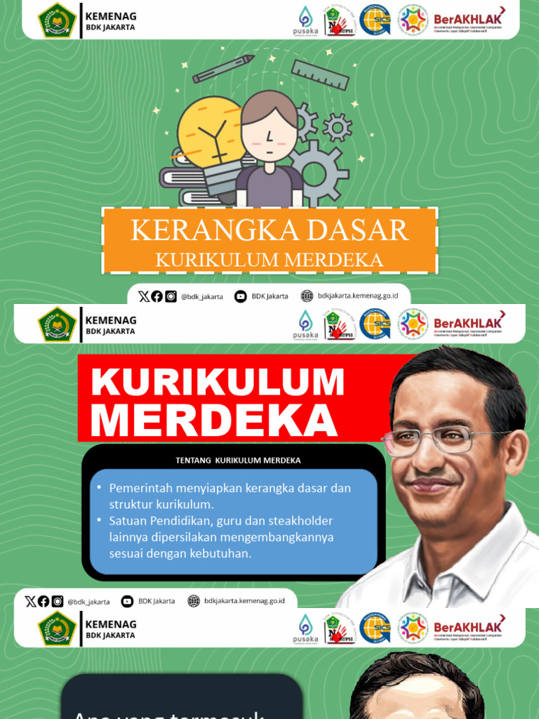 Kerangka Dasar Kurikulum Merdeka | PDF