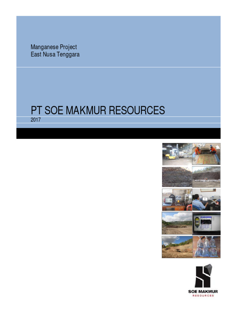 SMR Summary 2017 | PDF | Manganese | Plate Tectonics