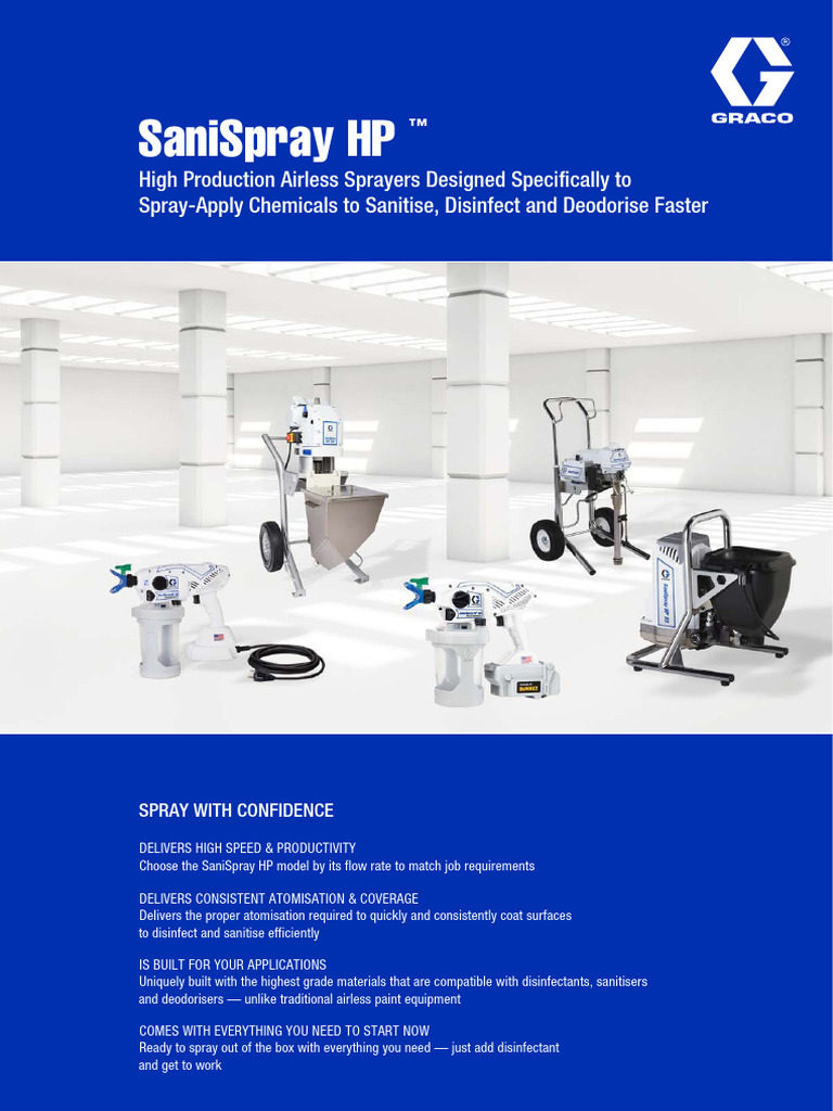 SaniSpray HP - EN | PDF | Disinfectant | Physical Sciences